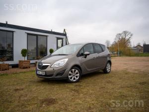 Brown Opel Meriva 2013 in Kuldiga, with an engine capacity of 1.40 L and mileage of 201 thousand km for 4990 €, photo  on AUTOMOTO.COM.LV