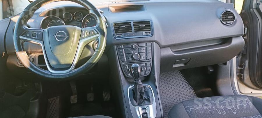 Brown Opel Meriva 2013 in Kuldiga, with an engine capacity of 1.40 L and mileage of 201 thousand km for 4990 €, photo 8 on AUTOMOTO.COM.LV