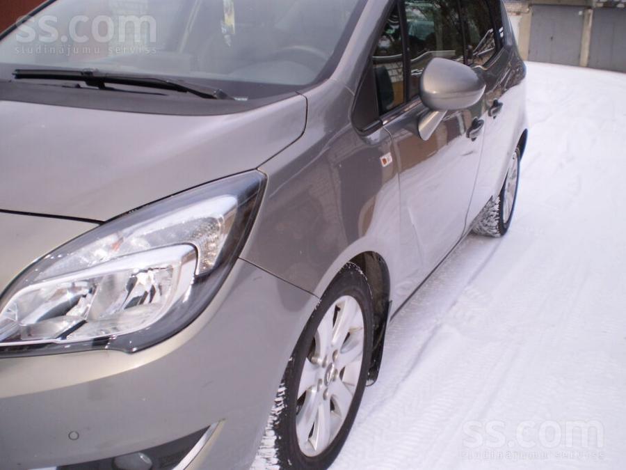 Brown Opel Meriva 2014 in Daugavpils, with an engine capacity of 1.70 L and mileage of 257 thousand km for 3650 €, photo 4 on AUTOMOTO.COM.LV