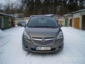 Brown Opel Meriva 2014 in Daugavpils, with an engine capacity of 1.70 L and mileage of 257 thousand km for 3650 €, photo 5 on AUTOMOTO.COM.LV