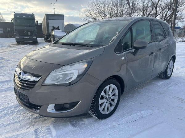 Brūns Opel Meriva 2016 Marijampole, ar dzinēja tilpumu 1.36 L un nobraukumu 183 tūkst. km par 4650 €, foto 1 vietnē AUTOMOTO.COM.LV