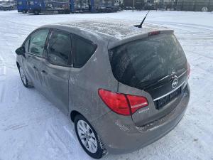 Brown Opel Meriva 2016 in Marijampole, with an engine capacity of 1.36 L and mileage of 183 thousand km for 4650 €, photo 7 on AUTOMOTO.COM.LV