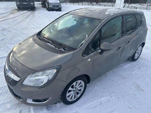 Brūns Opel Meriva 2016 Marijampole, ar dzinēja tilpumu 1.36 L un nobraukumu 183 tūkst. km par 4650 €, foto 8 vietnē AUTOMOTO.COM.LV