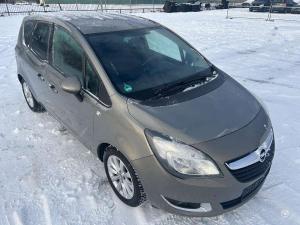 Brown Opel Meriva 2016 in Marijampole, with an engine capacity of 1.36 L and mileage of 183 thousand km for 4650 €, photo 9 on AUTOMOTO.COM.LV
