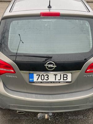 Brūns Opel Meriva 2011 Tallina, ar dzinēja tilpumu 1.36 L un nobraukumu 91 tūkst. km par 2300 €, foto 4 vietnē AUTOMOTO.COM.LV
