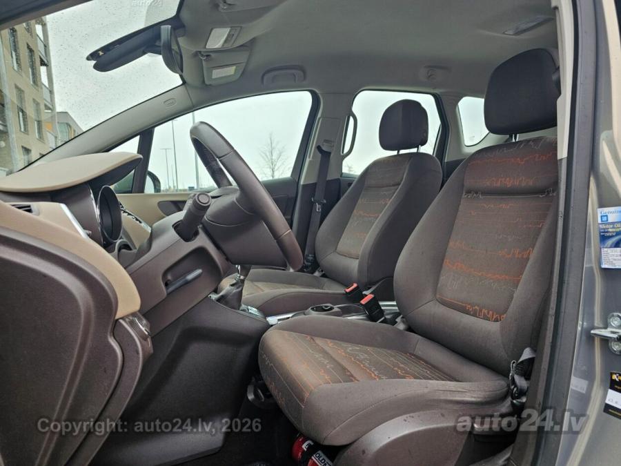 Brūns Opel Meriva 2011 Tartu, ar dzinēja tilpumu 1.40 L un nobraukumu 91 tūkst. km par 4900 €, foto 12 vietnē AUTOMOTO.COM.LV