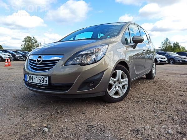 Green Opel Meriva 2012 in Daugavpils, with an engine capacity of 1.70 L and mileage of 0 thousand km for 3300 €, photo 1 on AUTOMOTO.COM.LV