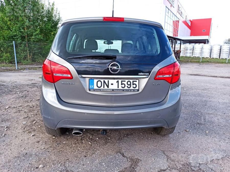 Zaļš Opel Meriva 2012 Daugavpils, ar dzinēja tilpumu 1.70 L un nobraukumu 0 tūkst. km par 3300 €, foto 7 vietnē AUTOMOTO.COM.LV