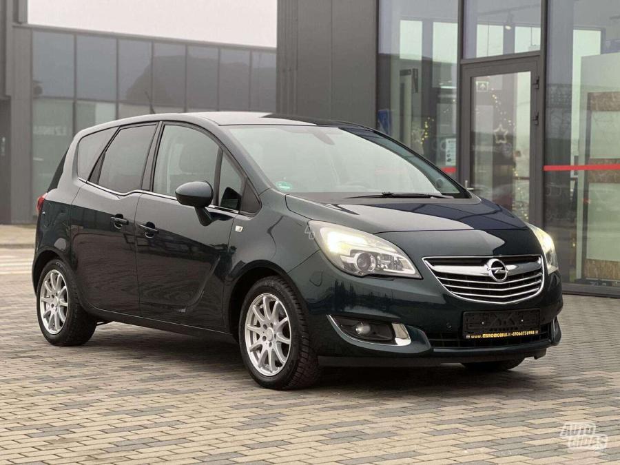 Zaļš Opel Meriva 2014 Šauļi, ar dzinēja tilpumu 1.40 L un nobraukumu 204 tūkst. km par 5650 €, foto 2 vietnē AUTOMOTO.COM.LV