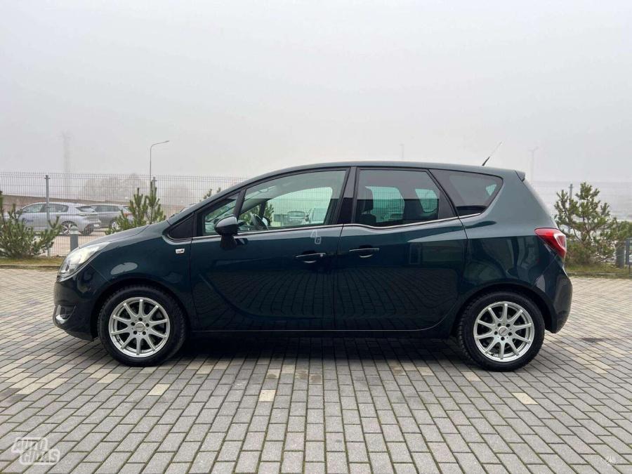 Zaļš Opel Meriva 2014 Šauļi, ar dzinēja tilpumu 1.40 L un nobraukumu 204 tūkst. km par 5650 €, foto 4 vietnē AUTOMOTO.COM.LV
