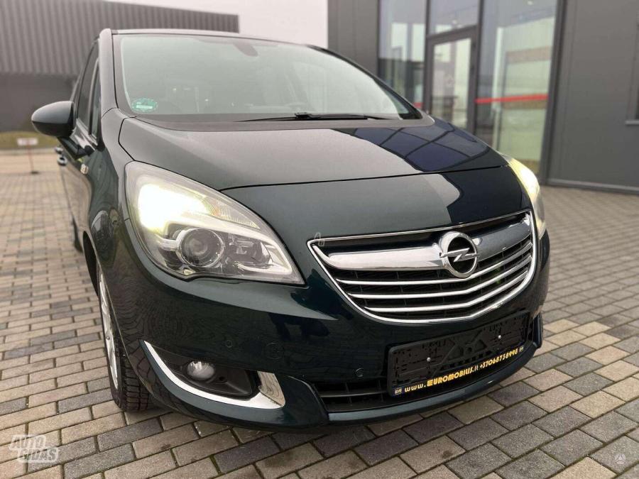 Zaļš Opel Meriva 2014 Šauļi, ar dzinēja tilpumu 1.40 L un nobraukumu 204 tūkst. km par 5650 €, foto 11 vietnē AUTOMOTO.COM.LV