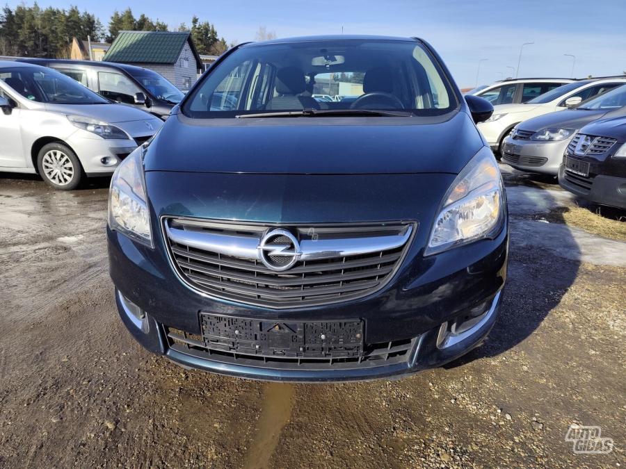 Zaļš Opel Meriva 2015 Utena, ar dzinēja tilpumu 1.40 L un nobraukumu 190 tūkst. km par 4650 €, foto 2 vietnē AUTOMOTO.COM.LV