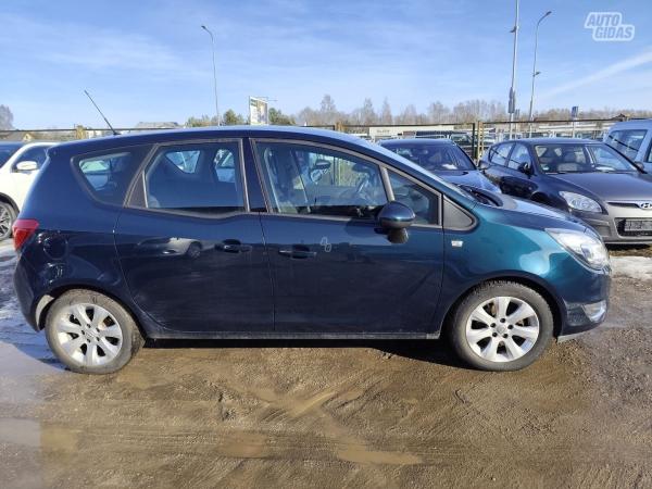 Zaļš Opel Meriva 2015 Utena, ar dzinēja tilpumu 1.40 L un nobraukumu 190 tūkst. km par 4650 €, foto 4 vietnē AUTOMOTO.COM.LV