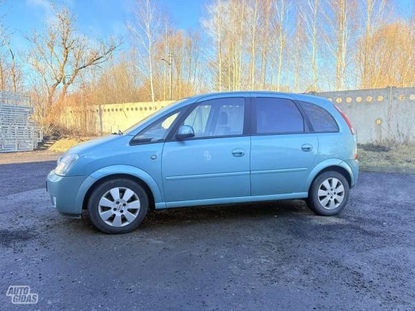 Green Opel Meriva 2003 in Vilnius, with an engine capacity of 1.60 L and mileage of 165 thousand km for 1150 €, photo 5 on AUTOMOTO.COM.LV