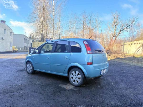 Green Opel Meriva 2003 in Vilnius, with an engine capacity of 1.60 L and mileage of 165 thousand km for 1150 €, photo 6 on AUTOMOTO.COM.LV