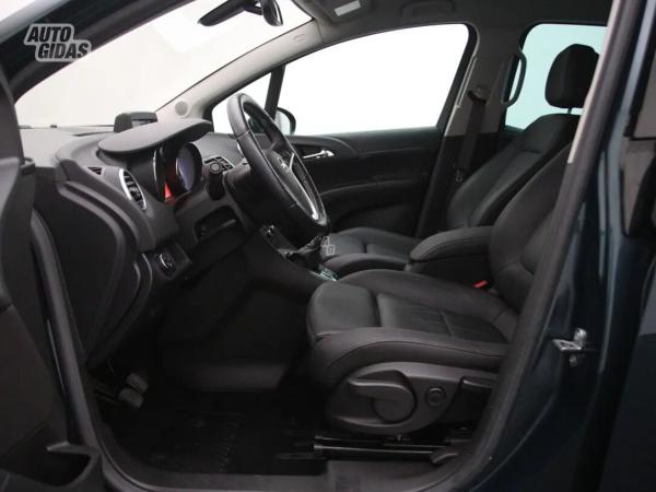 Green Opel Meriva 2016 in Vilnius, with an engine capacity of 1.40 L and mileage of 93 thousand km for 8299 €, photo 4 on AUTOMOTO.COM.LV