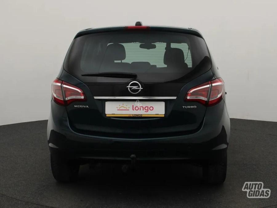 Green Opel Meriva 2016 in Vilnius, with an engine capacity of 1.40 L and mileage of 93 thousand km for 8299 €, photo 6 on AUTOMOTO.COM.LV