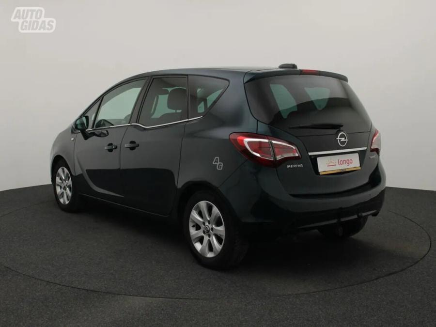 Green Opel Meriva 2016 in Vilnius, with an engine capacity of 1.40 L and mileage of 93 thousand km for 8299 €, photo 8 on AUTOMOTO.COM.LV