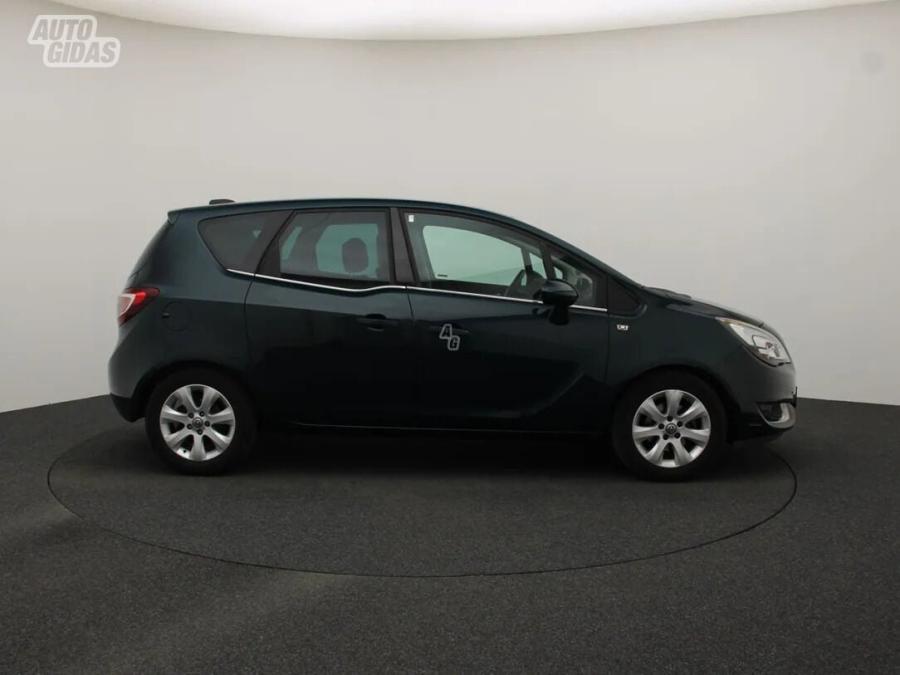 Green Opel Meriva 2016 in Vilnius, with an engine capacity of 1.40 L and mileage of 93 thousand km for 8299 €, photo 10 on AUTOMOTO.COM.LV