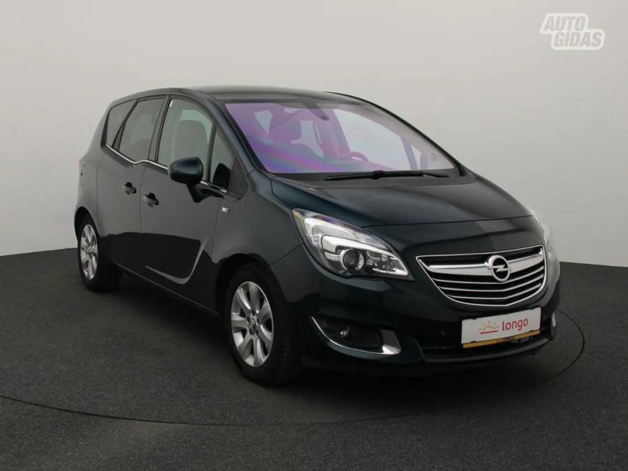 Green Opel Meriva 2016 in Vilnius, with an engine capacity of 1.40 L and mileage of 93 thousand km for 8299 €, photo 11 on AUTOMOTO.COM.LV