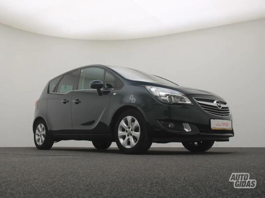 Green Opel Meriva 2016 in Vilnius, with an engine capacity of 1.40 L and mileage of 93 thousand km for 8299 €, photo 12 on AUTOMOTO.COM.LV