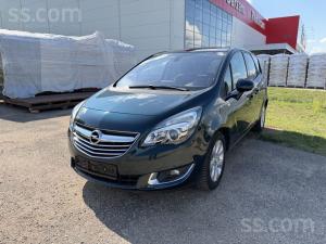 Zaļš Opel Meriva 2016 Daugavpils, ar dzinēja tilpumu 1.40 L un nobraukumu 142 tūkst. km par 7950 €, foto  vietnē AUTOMOTO.COM.LV