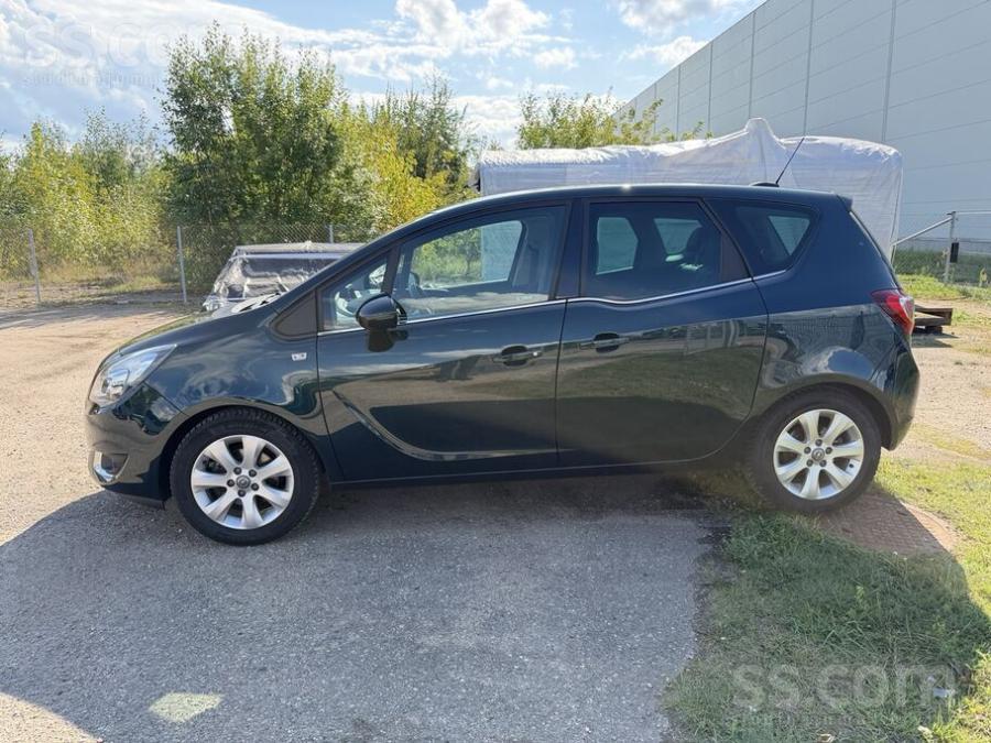 Zaļš Opel Meriva 2016 Daugavpils, ar dzinēja tilpumu 1.40 L un nobraukumu 142 tūkst. km par 7950 €, foto 4 vietnē AUTOMOTO.COM.LV