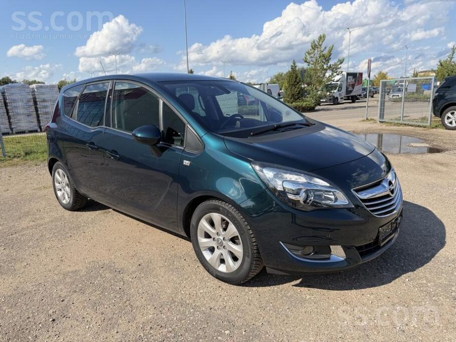 Zaļš Opel Meriva 2016 Daugavpils, ar dzinēja tilpumu 1.40 L un nobraukumu 142 tūkst. km par 7950 €, foto 10 vietnē AUTOMOTO.COM.LV