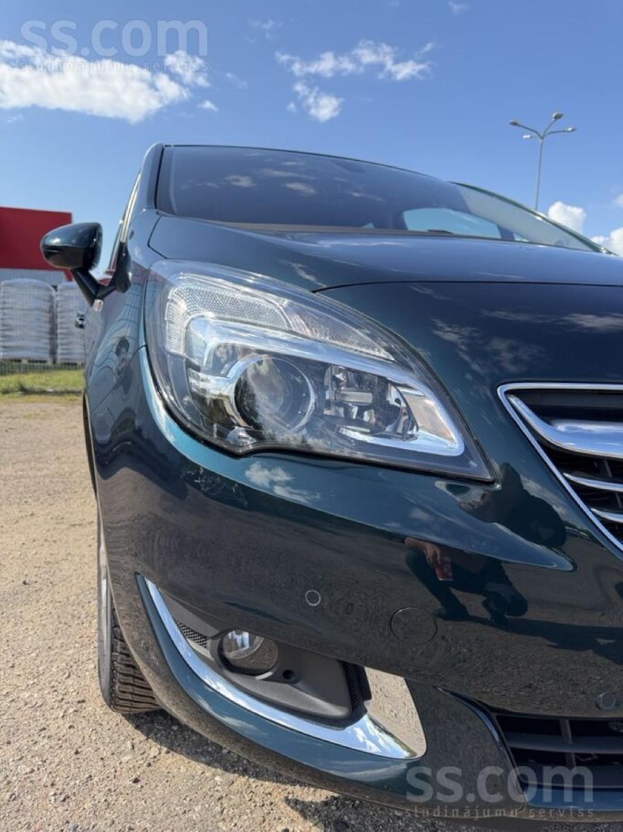 Zaļš Opel Meriva 2016 Daugavpils, ar dzinēja tilpumu 1.40 L un nobraukumu 142 tūkst. km par 7950 €, foto 11 vietnē AUTOMOTO.COM.LV