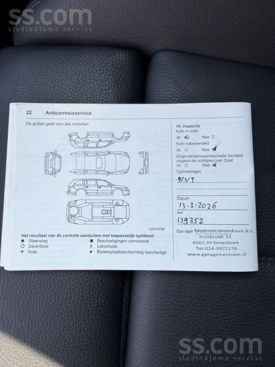 Zaļš Opel Meriva 2016 Daugavpils, ar dzinēja tilpumu 1.40 L un nobraukumu 142 tūkst. km par 7950 €, foto 25 vietnē AUTOMOTO.COM.LV