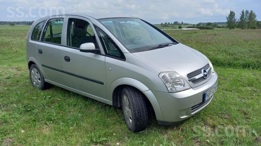 Pelēks Opel Meriva 2003 Preiļi, ar dzinēja tilpumu 1.60 L un nobraukumu 167 tūkst. km par 850 €, foto 7 vietnē AUTOMOTO.COM.LV