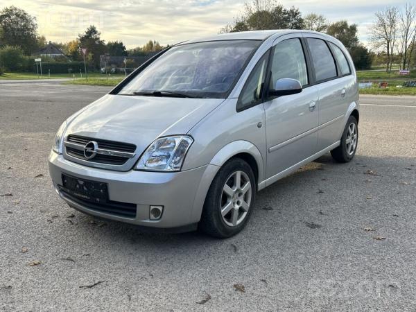 Grey Opel Meriva 2003 in Liepaja, with an engine capacity of 1.70 L and mileage of 157 thousand km for 2600 €, photo 1 on AUTOMOTO.COM.LV