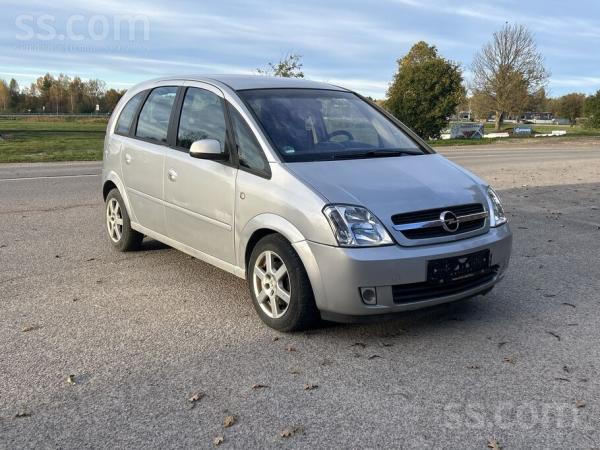 Grey Opel Meriva 2003 in Liepaja, with an engine capacity of 1.70 L and mileage of 157 thousand km for 2600 €, photo 4 on AUTOMOTO.COM.LV