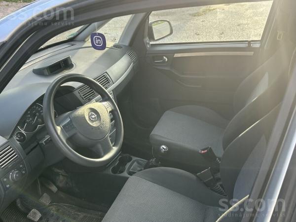 Grey Opel Meriva 2003 in Liepaja, with an engine capacity of 1.70 L and mileage of 157 thousand km for 2600 €, photo 10 on AUTOMOTO.COM.LV