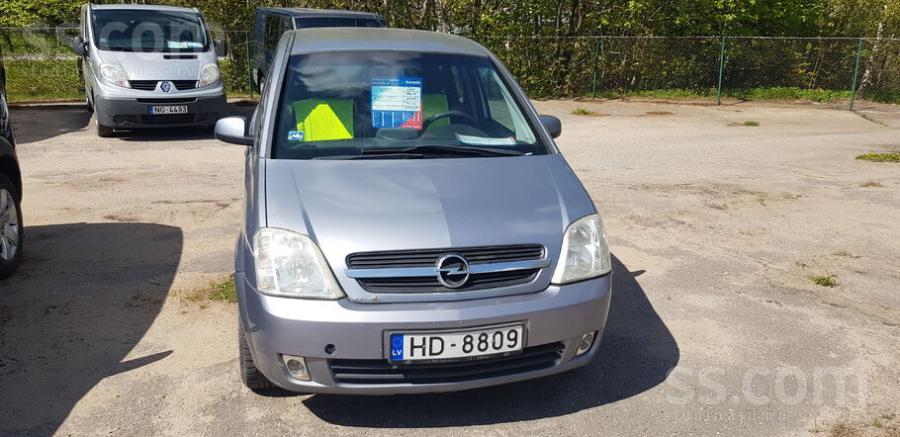Pelēks Opel Meriva 2004 Talsi, ar dzinēja tilpumu 1.70 L un nobraukumu 352 tūkst. km par 800 €, foto 2 vietnē AUTOMOTO.COM.LV
