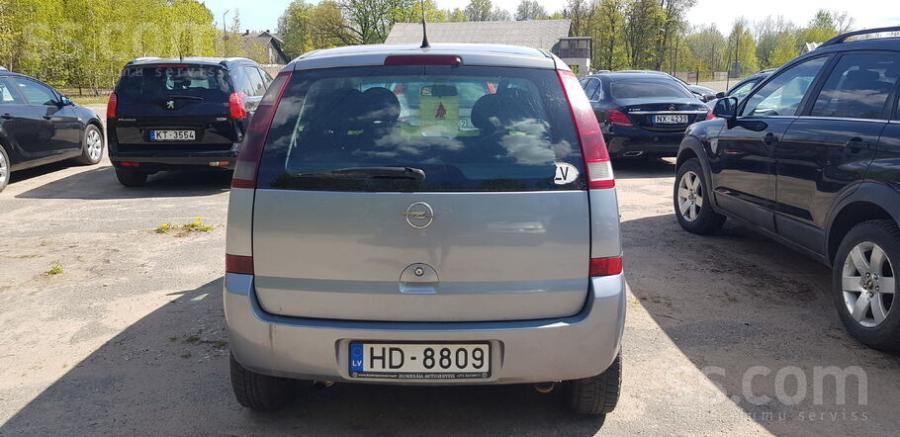 Pelēks Opel Meriva 2004 Talsi, ar dzinēja tilpumu 1.70 L un nobraukumu 352 tūkst. km par 800 €, foto 5 vietnē AUTOMOTO.COM.LV