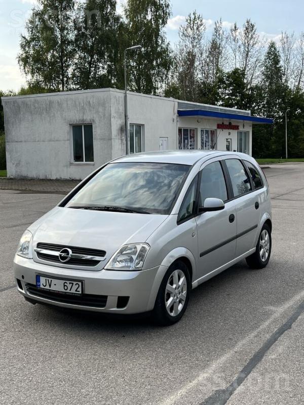 Pelēks Opel Meriva 2004 Kuldīga, ar dzinēja tilpumu 1.70 L un nobraukumu 292 tūkst. km par 1350 €, foto 2 vietnē AUTOMOTO.COM.LV