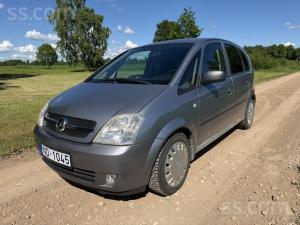 Grey Opel Meriva 2004 in Ogre, with an engine capacity of 1.60 L and mileage of 165 thousand km for 1300 €, photo  on AUTOMOTO.COM.LV