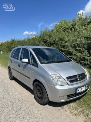 Grey Opel Meriva 2004 in Klaipeda, with an engine capacity of 1.70 L and mileage of 250 thousand km for 750 €, photo  on AUTOMOTO.COM.LV