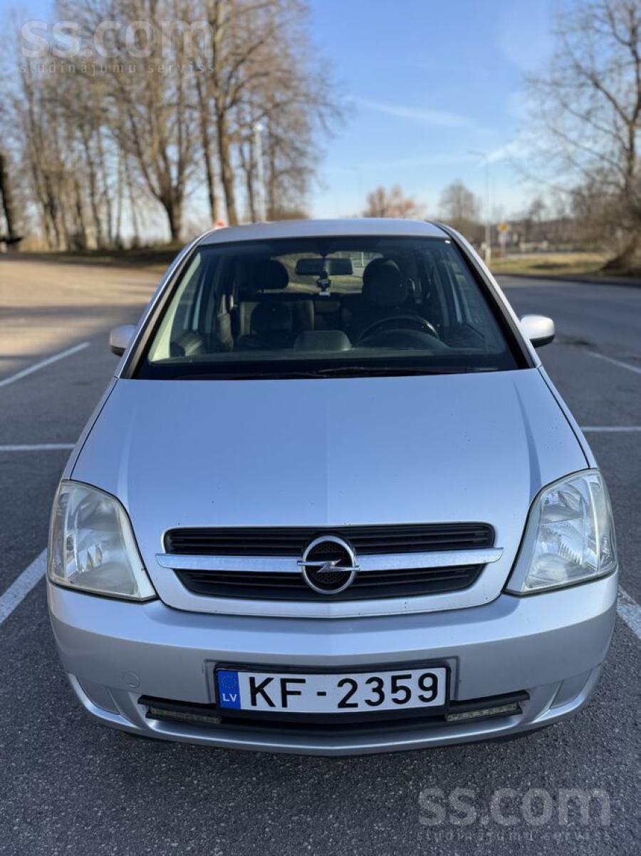 Grey Opel Meriva 2004 in Kuldiga, with an engine capacity of 1.70 L and mileage of 328 thousand km for 960 €, photo 6 on AUTOMOTO.COM.LV