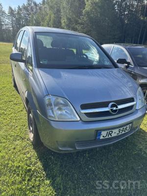 Pelēks Opel Meriva 2004 Gulbene, ar dzinēja tilpumu 1.70 L un nobraukumu 254 tūkst. km par 1000 €, foto  vietnē AUTOMOTO.COM.LV