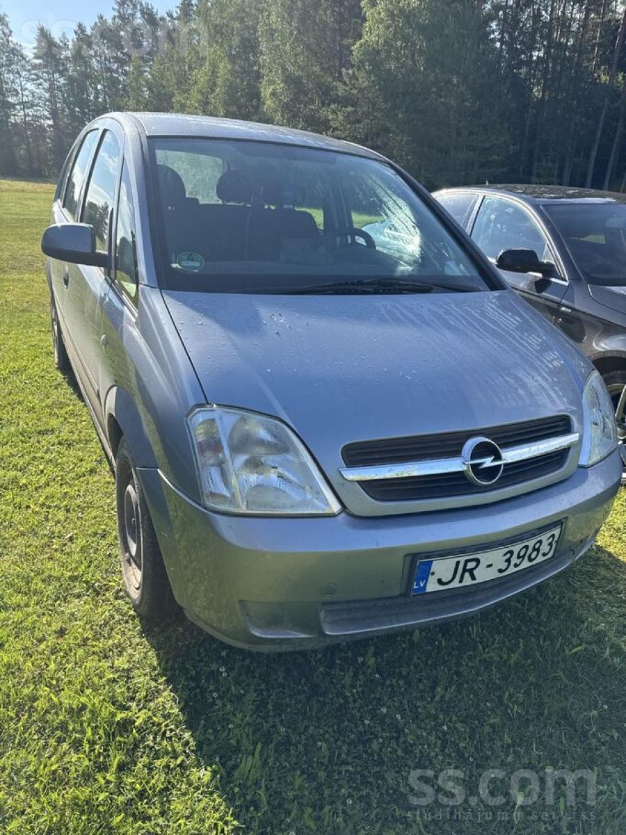 Grey Opel Meriva 2004 in Gulbene, with an engine capacity of 1.70 L and mileage of 254 thousand km for 1000 €, photo 1 on AUTOMOTO.COM.LV