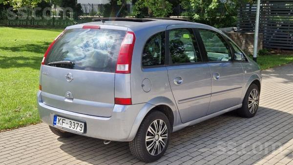 Pelēks Opel Meriva 2004 Rīga, ar dzinēja tilpumu 1.60 L un nobraukumu 0 tūkst. km par 1290 €, foto 8 vietnē AUTOMOTO.COM.LV
