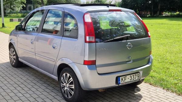 Pelēks Opel Meriva 2004 Rīga, ar dzinēja tilpumu 1.60 L un nobraukumu 0 tūkst. km par 1290 €, foto 9 vietnē AUTOMOTO.COM.LV