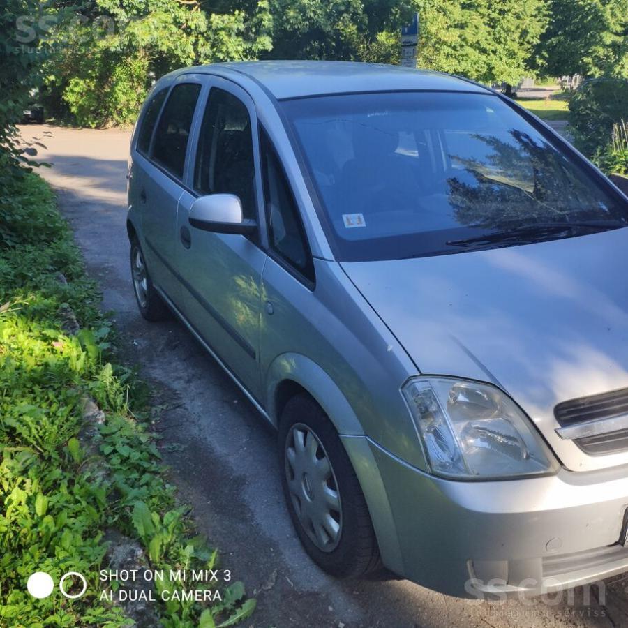 Pelēks Opel Meriva 2004 Rīga, ar dzinēja tilpumu 1.60 L un nobraukumu 260 tūkst. km par 950 €, foto 6 vietnē AUTOMOTO.COM.LV