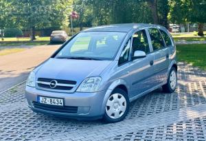 Grey Opel Meriva 2004 in Ventspils, with an engine capacity of 1.60 L and mileage of 200 thousand km for 1200 €, photo  on AUTOMOTO.COM.LV