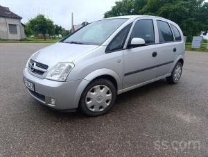 Grey Opel Meriva 2004 in Rezekne, with an engine capacity of 1.60 L and mileage of 227 thousand km for 1250 €, photo 4 on AUTOMOTO.COM.LV