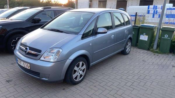 Pelēks Opel Meriva 2004 Kauņa, ar dzinēja tilpumu 1.80 L un nobraukumu 125 tūkst. km par 1399 €, foto 6 vietnē AUTOMOTO.COM.LV