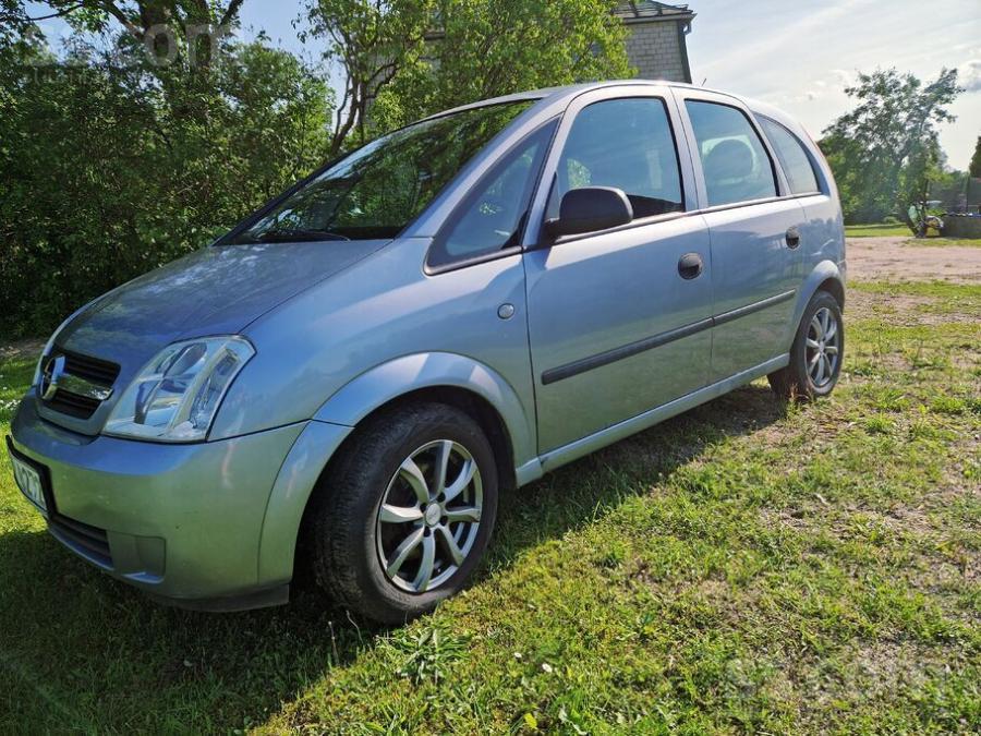 Grey Opel Meriva 2005 in Cesis, with an engine capacity of 1.70 L and mileage of 242 thousand km for 1590 €, photo 8 on AUTOMOTO.COM.LV