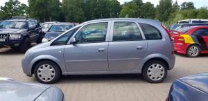 Grey Opel Meriva 2005 in Valmiera, with an engine capacity of 1.60 L and mileage of 199 thousand km for 1150 €, photo 7 on AUTOMOTO.COM.LV